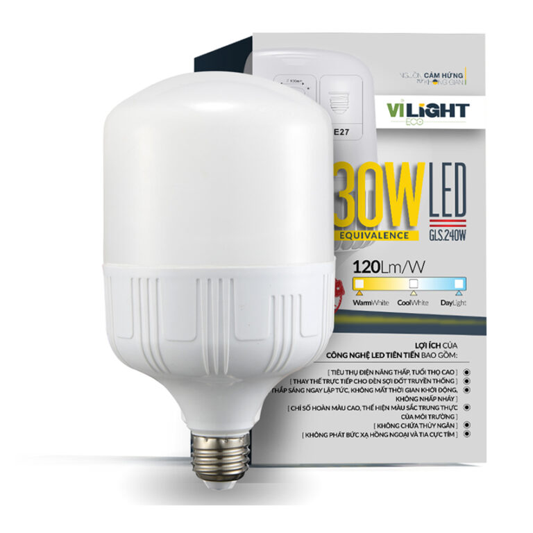 Bóng Đèn Led Bulb Trụ Nhựa VI-LIGHT Ánh Sáng Trắng/Trung tính/Vàng | Vi ...